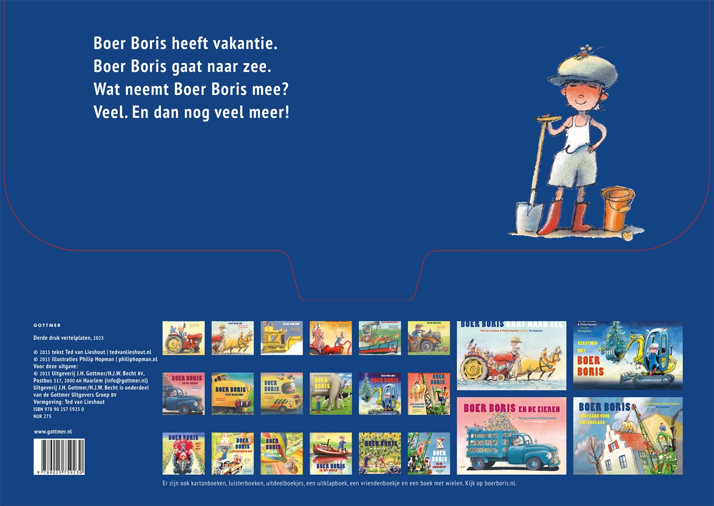 Vertelplaten Boer Boris gaat naar zee - Gottmer Uitgevers Groep