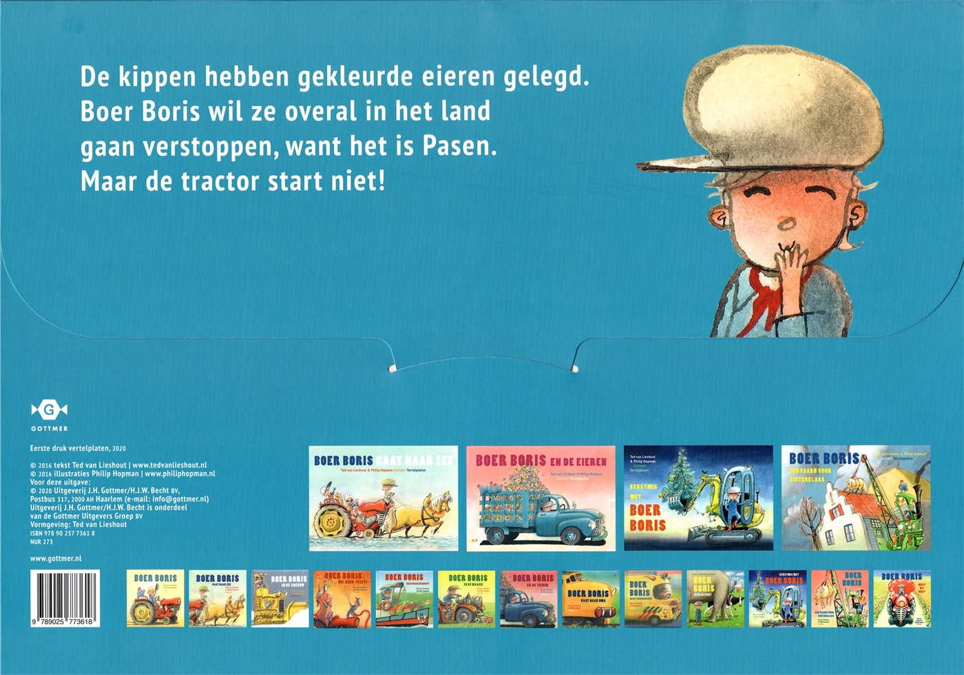 Vertelplaten Boer Boris en de eieren - Gottmer Uitgevers Groep