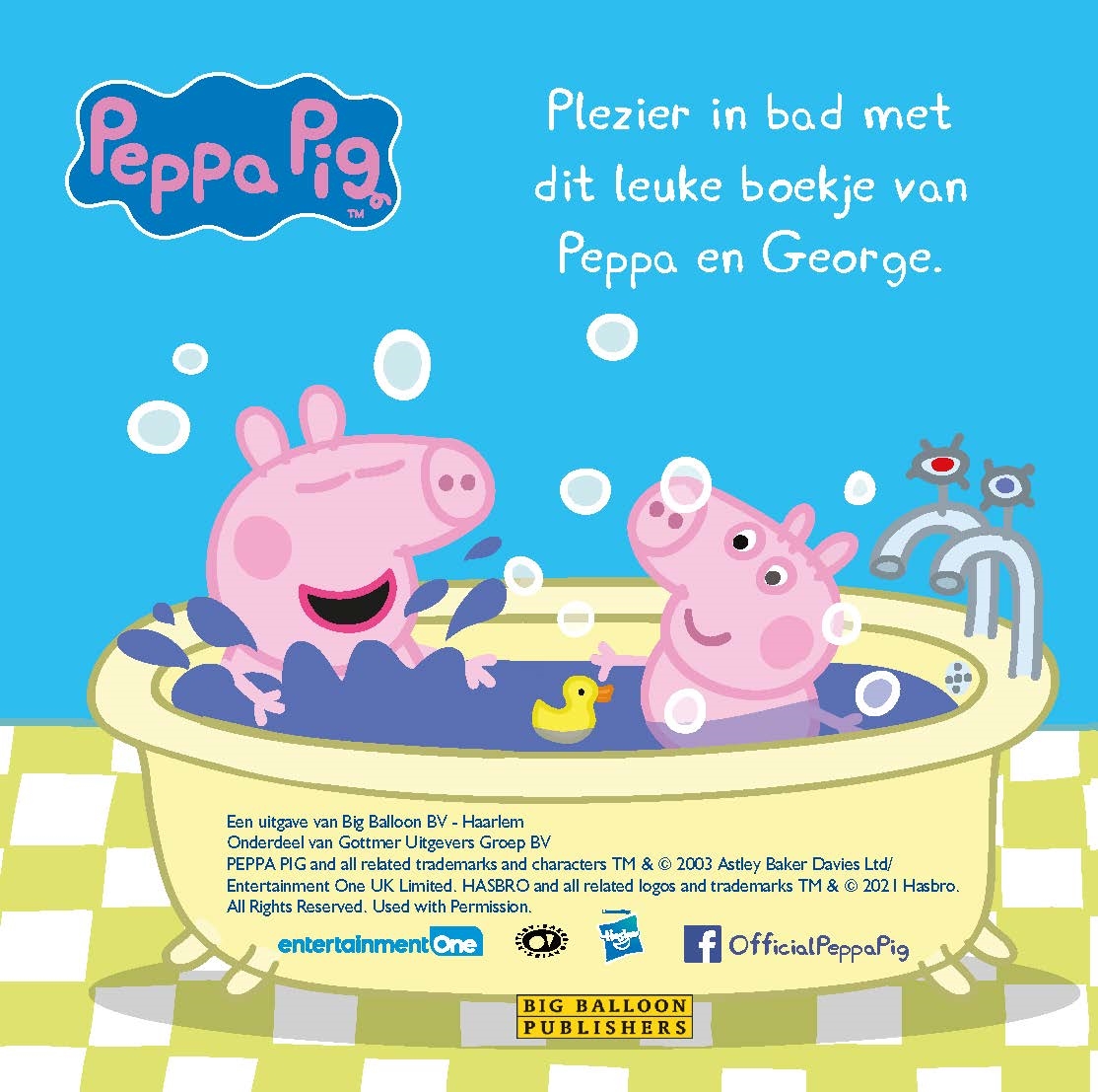 In bad met Peppa! - Gottmer Uitgevers Groep