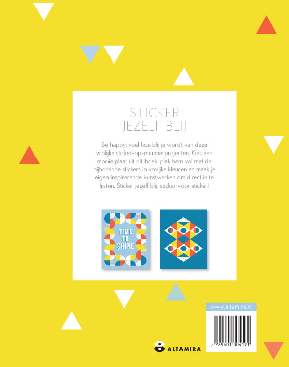 Sticker jezelf blij - Gottmer Uitgevers Groep